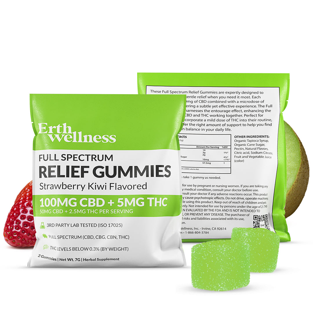 Stress-Free Sample Bundle – Calm, Recover & Unwind – Erth Wellness